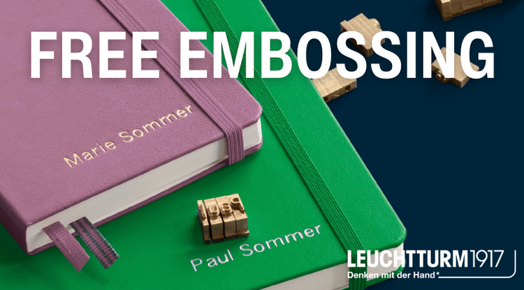 FREE Embossing Event 2025 in Singapore – Leuchtturm1917 Singapore